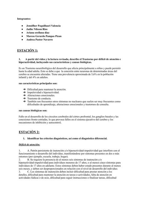 Guia de practica 12 2 ESTACION 1 Y 2 | Jenifer | uDocz