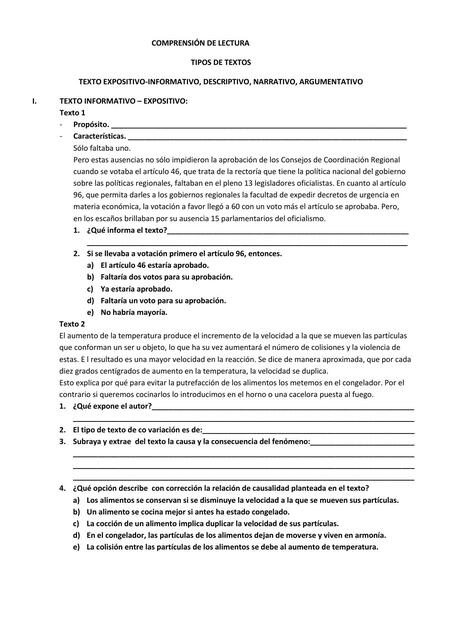 COMPRENSIÓN DE LECTURA | Andrea | uDocz