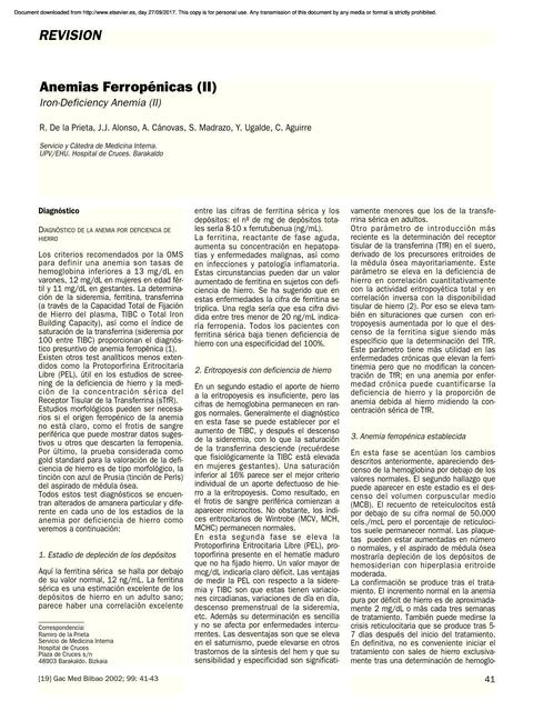 ARTIC SESION 9 ANEMIA FERROPEN 1 | Marlene Olinda Arrascue campos | uDocz