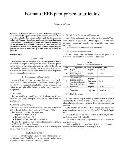 ee formato ieee | Dayana | uDocz