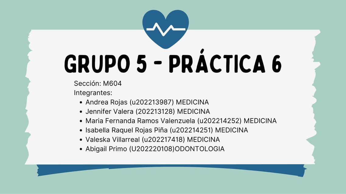 GRUPO 5 PRACTICA 6 | Andrea | uDocz