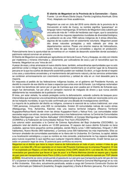 DISTRITO DE MEGANTONI 1 | Albeira Berenice | uDocz