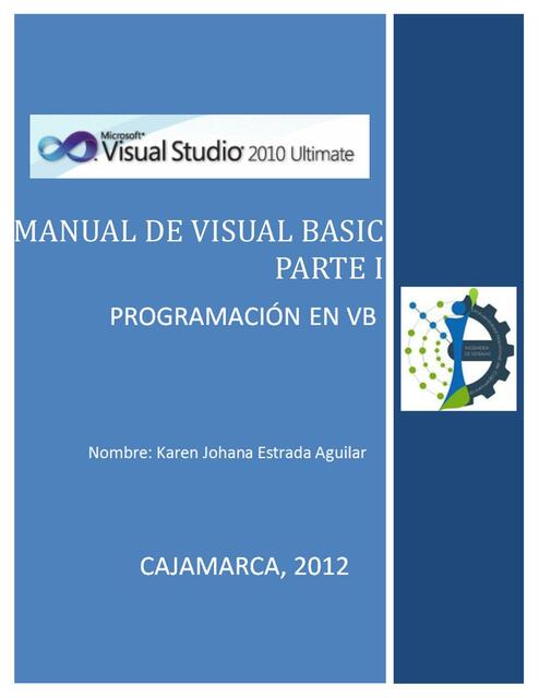 MANUAL DE VISUAL BASIC Primera Parte | PEDRO | uDocz