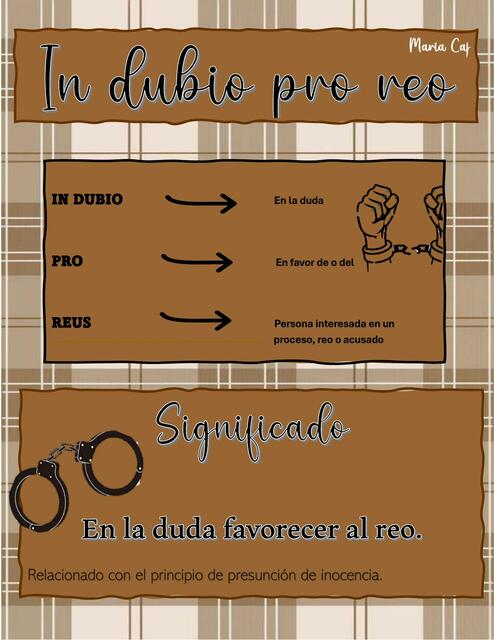 in dubio pro reo | MARIA DEL ROSARIO | uDocz