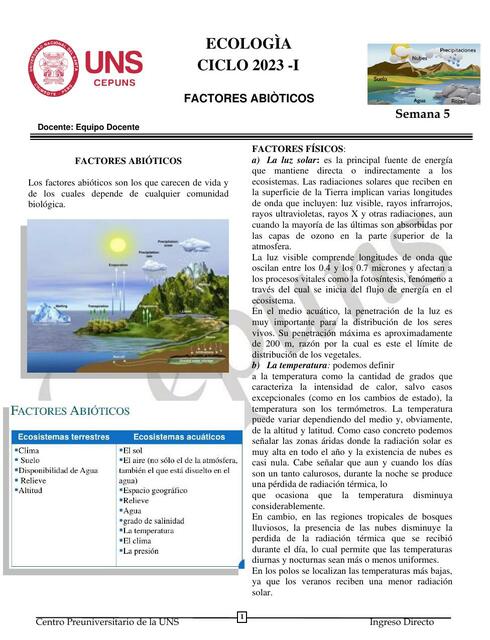 ECOLOGA SEM 05 I RESUELTO | uDocz