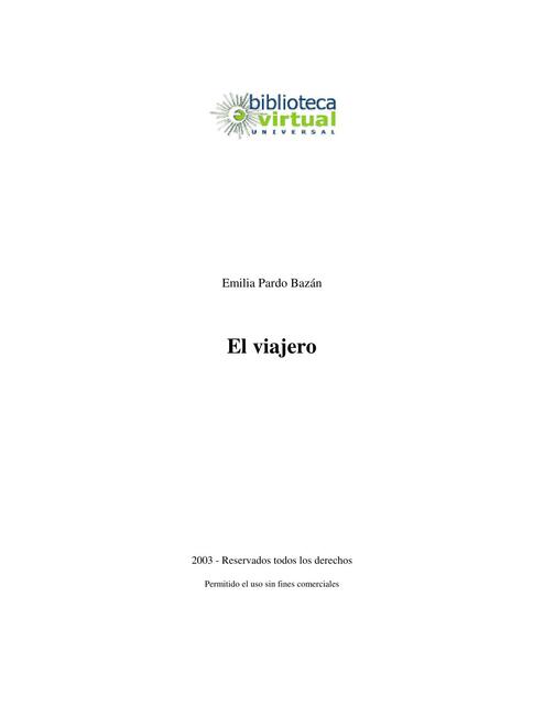 Flashcards de 02 El viajero Autor Emilia Pablo Bazán | Por Carlos ...