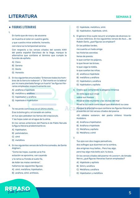 Semana 2 Literatura | Karen | uDocz