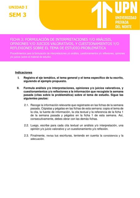 ok FICHA3B FORMULACIÓN DE VALORACIONES SOBRE EL TE | Sunmi Gómez | uDocz