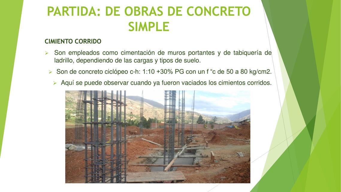 PARTIDA DE CONCRETO SIMPLE | Diego Trujillo Cardenas | uDocz