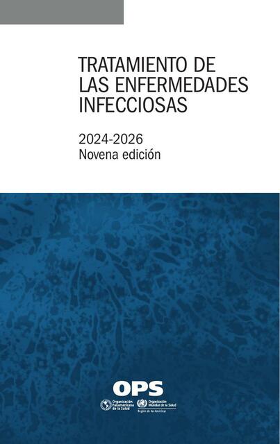 Libro OPS Tratamiento de las Enfermedades Infeccio | Dr. Jose Luis ...