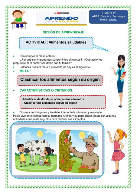 SESIÓN DE CIENCIA Y TECNOLOGÍA (S29) | Material para docentes | uDocz SESIÓN DE CIENCIA Y TECNOLOGÍA (S29) | Material para docentes | uDocz