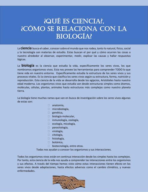 El ser humano en el contexto biológico | Jeancarlo M. | uDocz