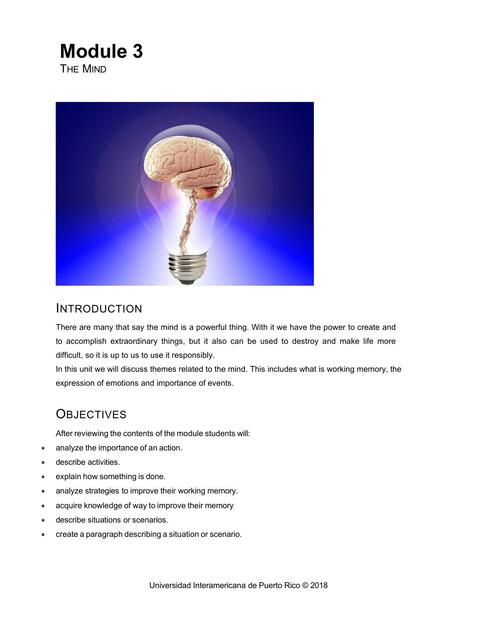 Introduction Module 3 accessible | Y. Esther Montoya | uDocz