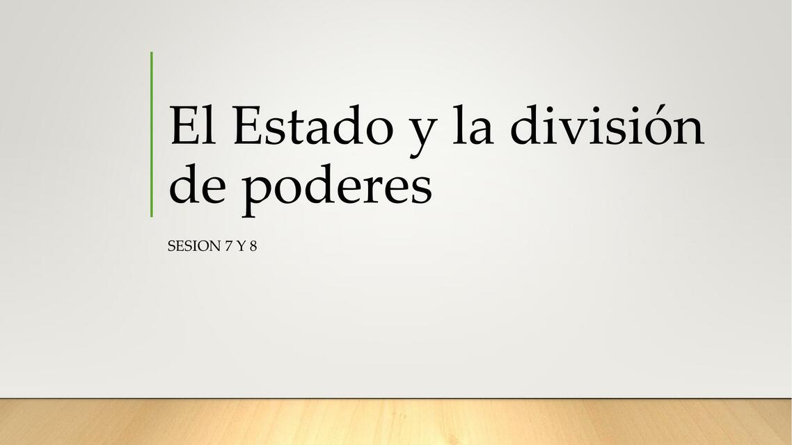 Sesion 7 y 8 PODERES Y ESTRUCTURA 1 | Ethan | uDocz