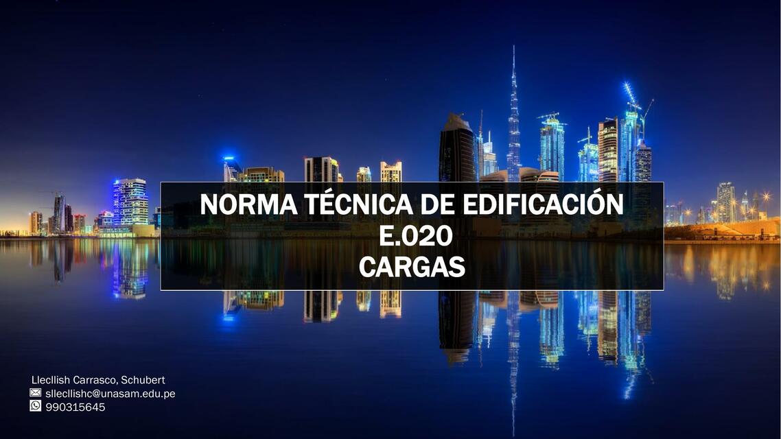 03 E 020 Cargas | MAX GIVER MICHAEL AVILA HANCCO | uDocz