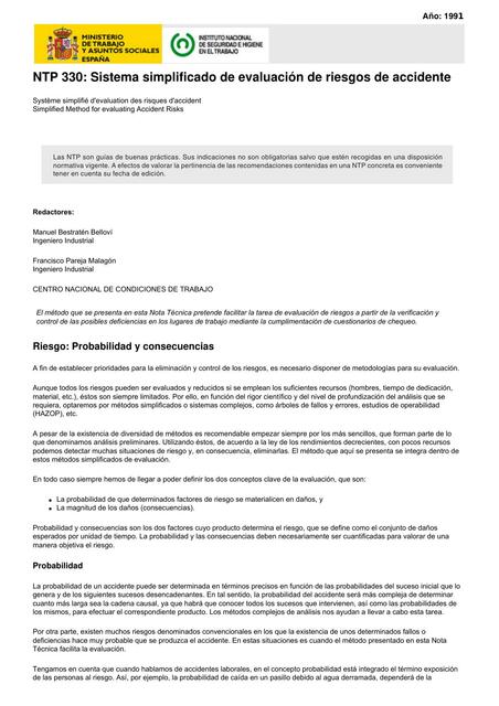 ntp 330 | Mara Cabrera | uDocz