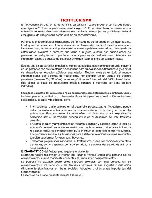 Froteurismo Alejandro | Alejandro Cuenta Secundaria | uDocz