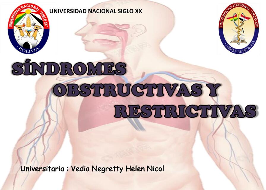 SINDROMES OBSTRUCTIVOS Y RESTRICTIVOS | Akuni♡ | uDocz