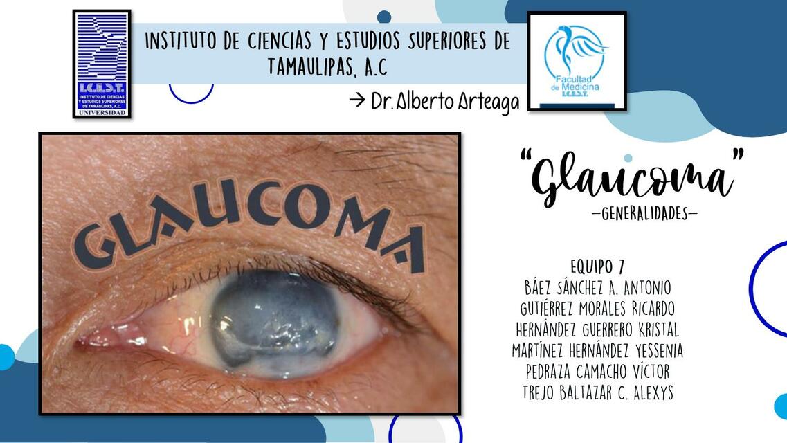 Generalidades Glaucoma | Malteada 2002 | uDocz