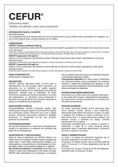 Inserto Cefur | Robinson | uDocz