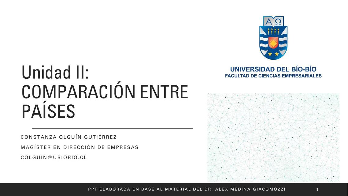 UNIDAD II COMPARACIÓN ENTRE PAÍSES | Scarlet | uDocz