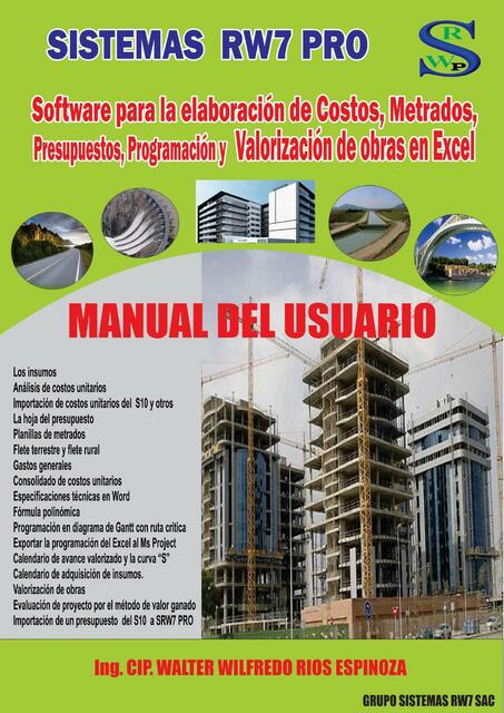 Manual Sistemas Rw7 Pro | cosme santos ramos | uDocz
