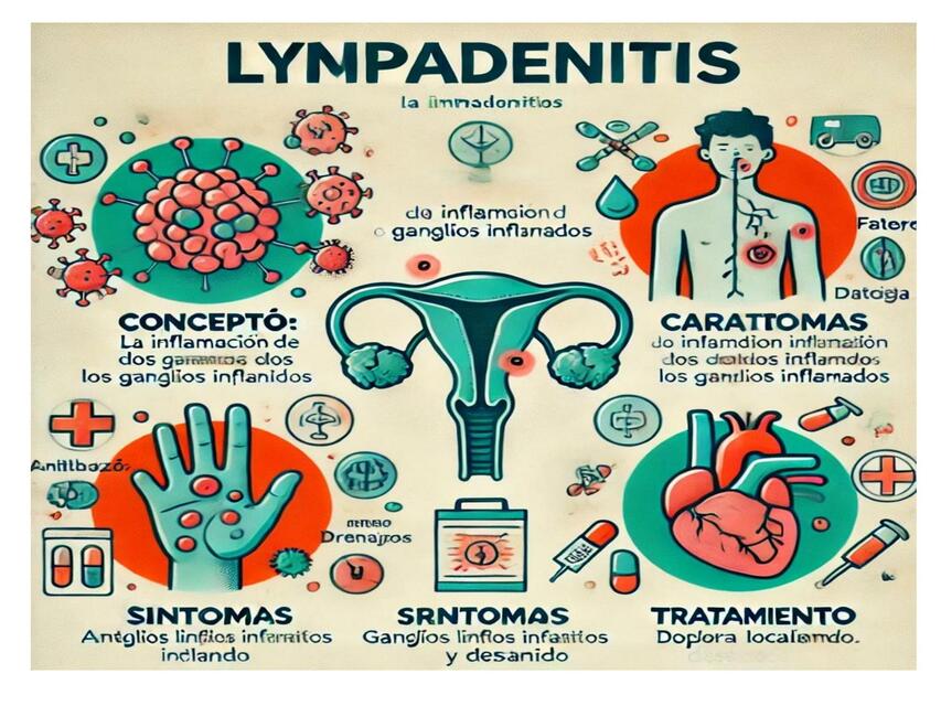 Infografía de linfoadenitis | uDocz