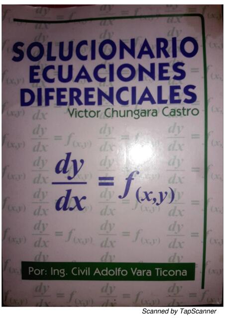 Solucionario de Ecuaciones Diferenciales Victor Ch | ANDER | uDocz