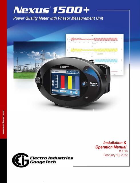 Nexus Power Quality Meter User Manual E | Luis Adolfo | uDocz
