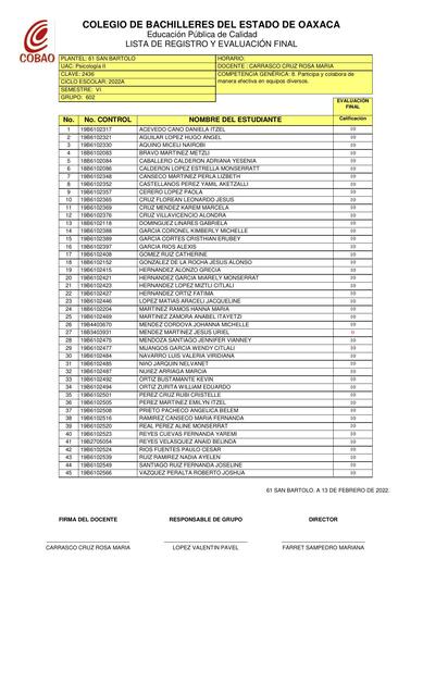 FINAL PSICOLOGIA ROSA 602 2 | GARCIA RIOS ALEXIS | uDocz