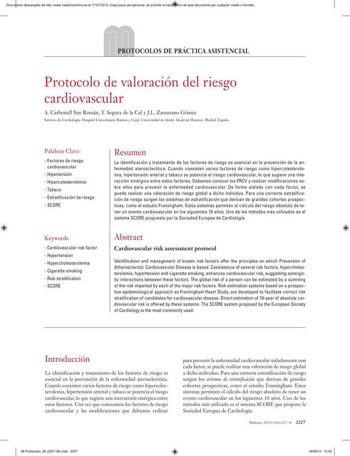 Valoración de riesgo qx | Kevin Ruiz Rojas | uDocz