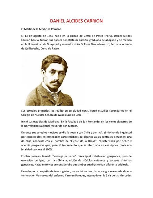 DANIEL ALCIDES CARRION | Pilar Calderón | uDocz