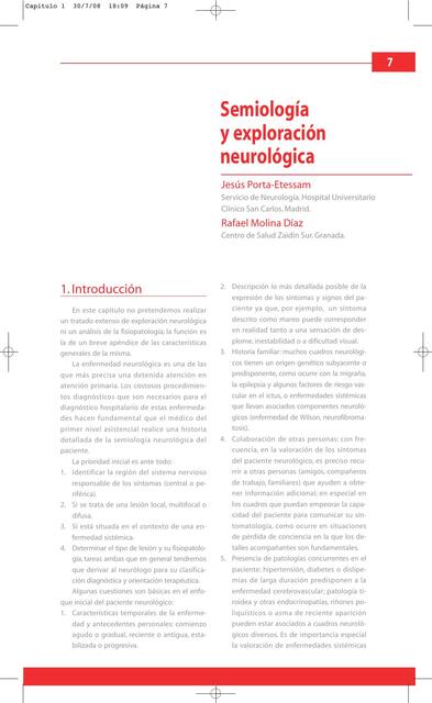 semiología neuro | Daniela Castro | uDocz