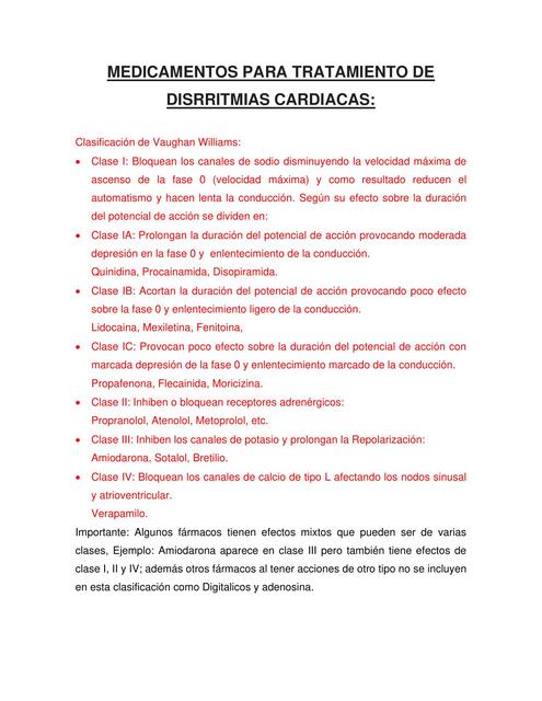 Disrritmias cardiacas | Nora | uDocz