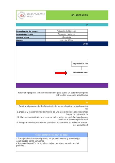 Plantilla modelo para describir un puesto de traba | A | uDocz Plantilla modelo para describir un puesto de traba | A | uDocz