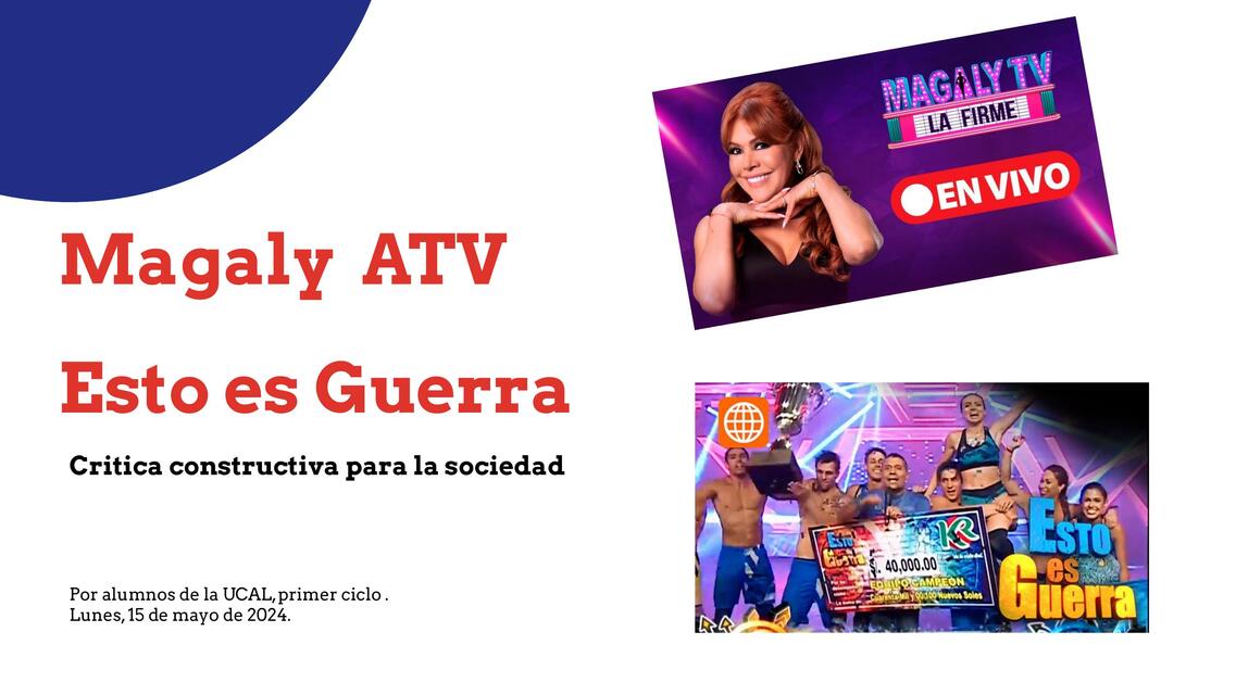 Flashcards de Magaly ATV crítica constructiva para la sociedad | Por Carlos Daniel | uDocz