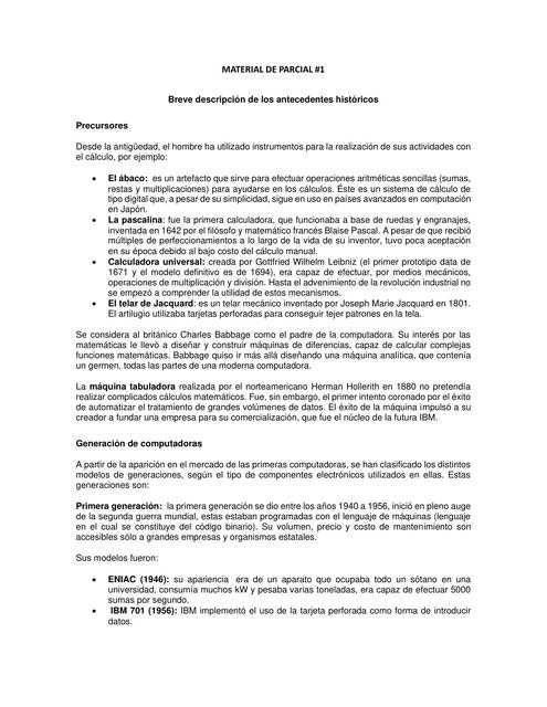 MATERIAL DE PARCIAL 1 | Eric Tejada | uDocz