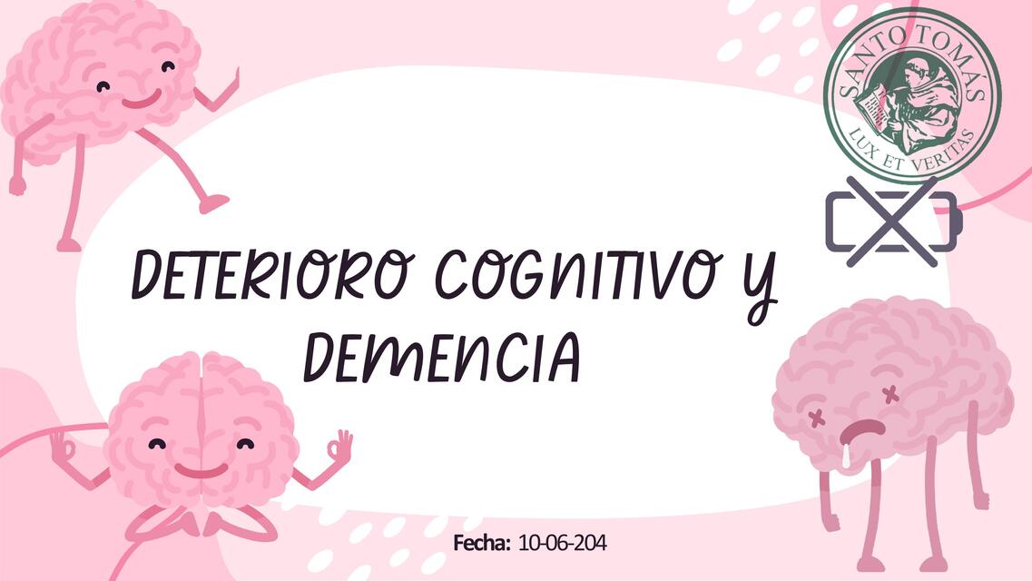 Deterioro cognitivo | Geraldinne 🤍🩻 | uDocz