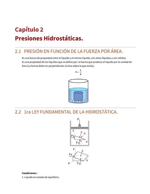 C2 Presiones Hidrostáticas | Jose Carlos | uDocz