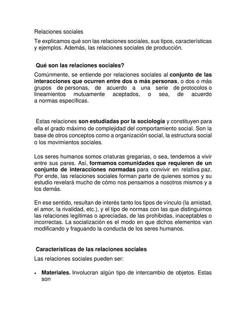 Relaciones sociales y humanas 11 | Ariana | uDocz