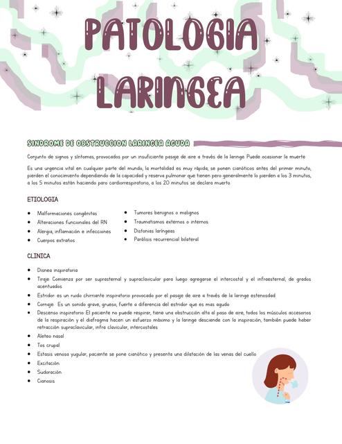 Patología laringea | RESUMED | uDocz