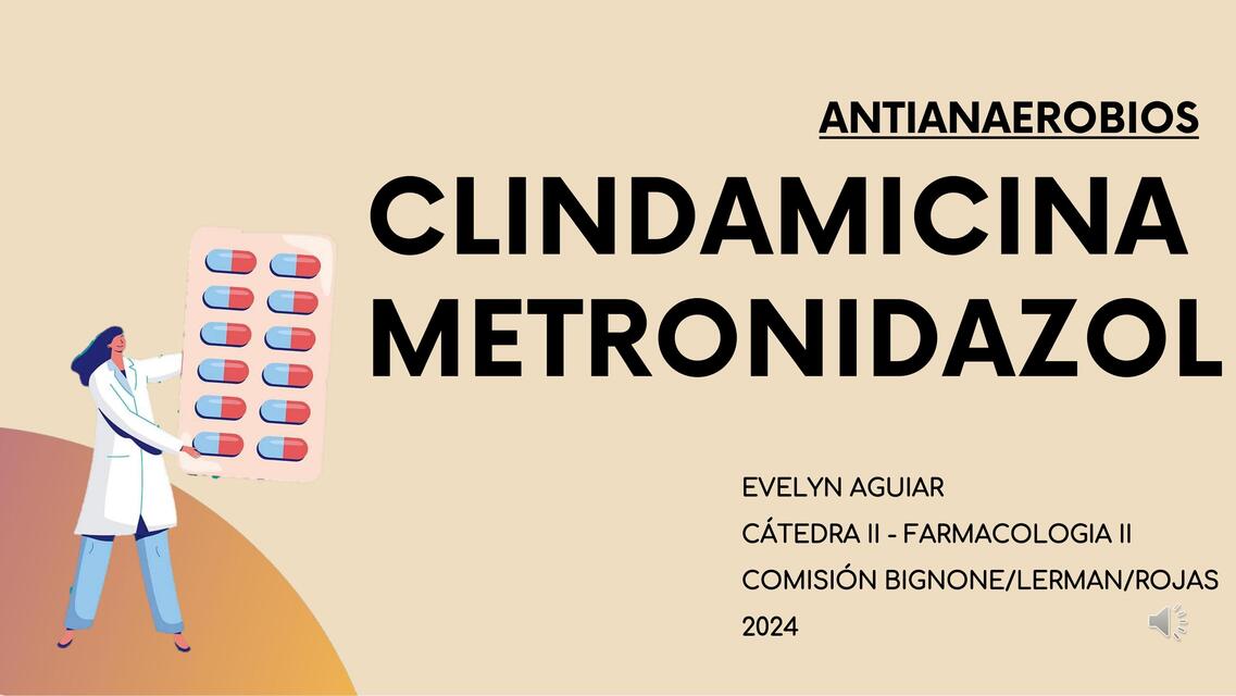 Clindamicina Metronidazol Farmacologia 2 | Natan Matias Martins | uDocz