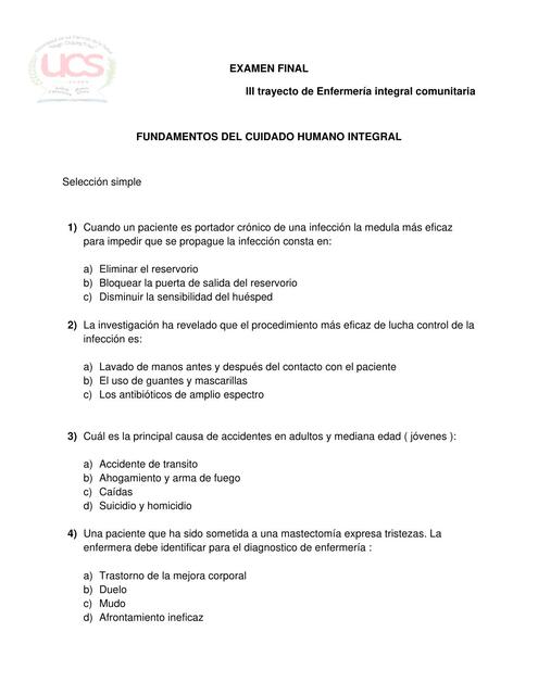 EXAMEN FINAL fundamentos | yarima cespedes | uDocz