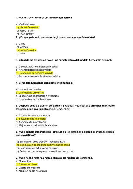 Preguntas modelo shemasko | jose B | uDocz