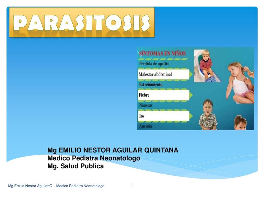 Parasitosis | Ahmed Casana | uDocz