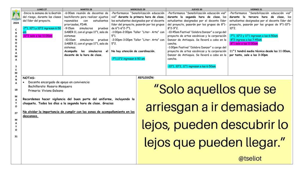 SEMANA 18 MAYO 27 31 | Mênâ | uDocz
