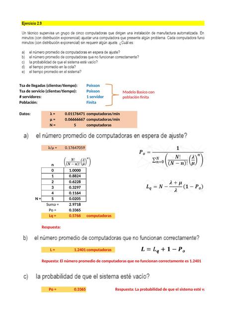IOP2 Ejercicio 2.9 | Anthony | uDocz