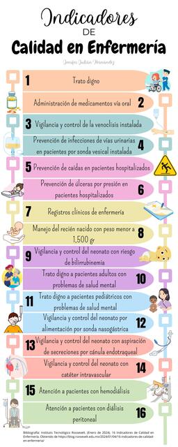 Indicadores de calidad en enfermería | Jenifer Julian | uDocz