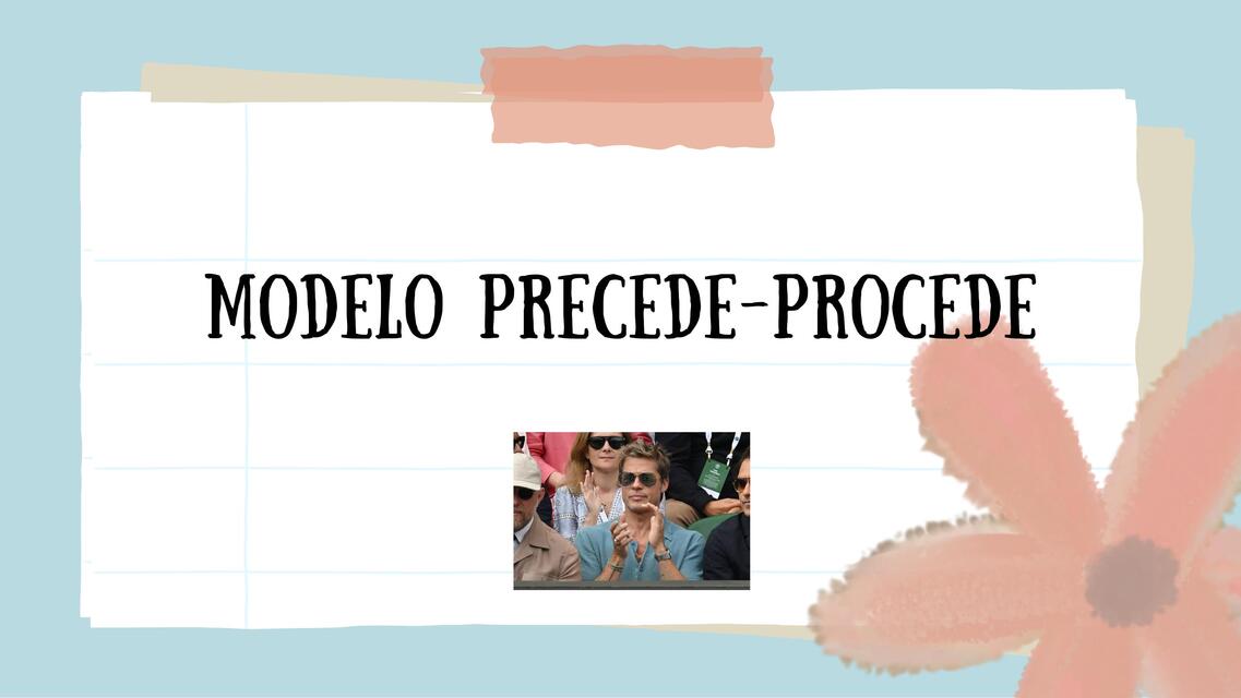 Flashcards de modelo PRECEDE para la salud | Por Alex med | uDocz