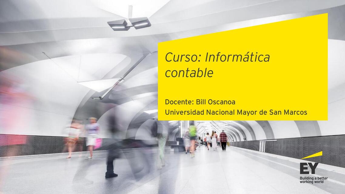 Semana 1 Curso Informatica contable Introducción | Pablo | uDocz